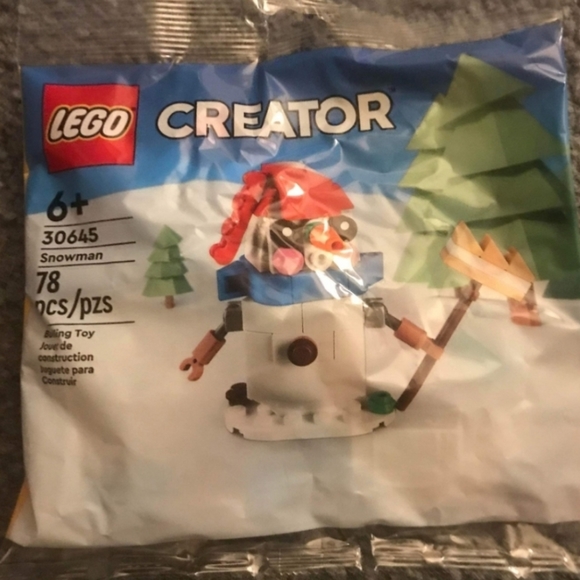 Lego | Toys | Lego Creator Snowman Polybag | Poshmark